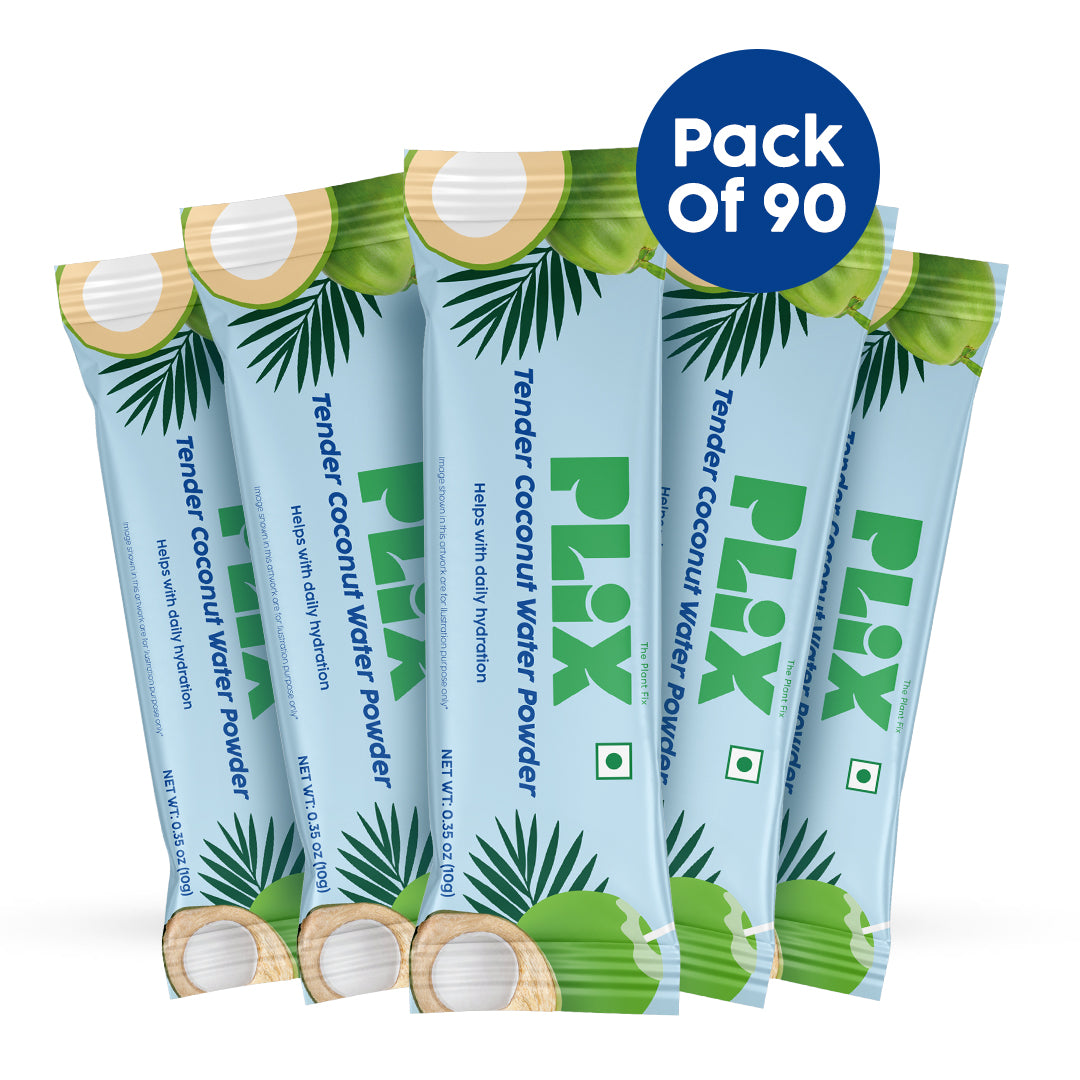 Tender Coconut Water Premix Powder for Energy & Hydration 90 Pack ...